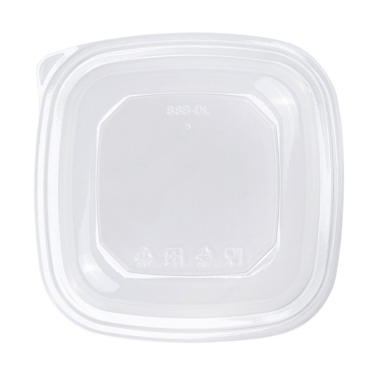 PET Dome Lid for 24-48 oz PET Square Bowl (Clear) - Keary Website